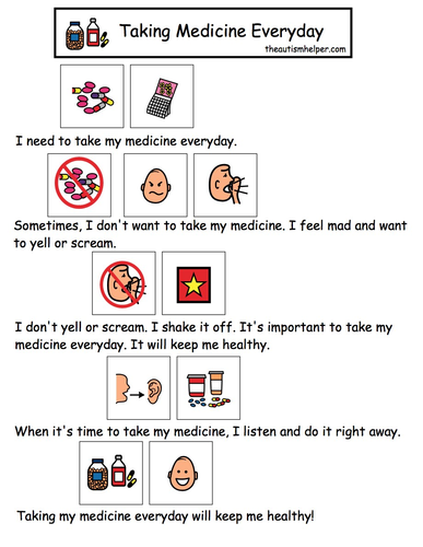 Visual Social Story Packet for Children with Autism: Hygiene Set ...