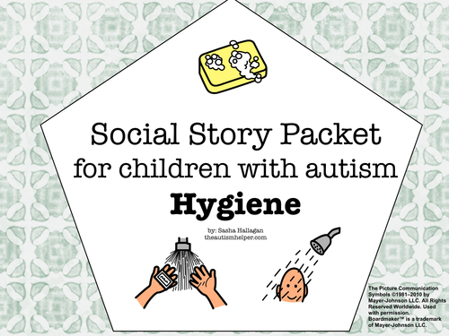 Visual Social Story Packet for Children with Autism: Hygiene Set ...