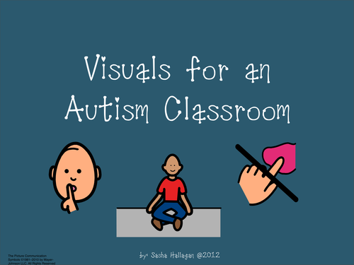 Visuals for an Autism Classroom | Teaching Resources