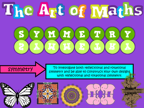 Discover Symmetry! Cross-curricular Maths and Art KS2 | Teaching Resources