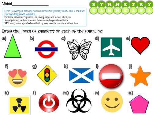 Discover Symmetry! Cross-curricular Maths and Art KS2 by ambowers2 ...
