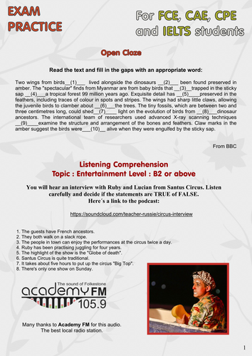 Exam Practice, Bundle 1 | Teaching Resources