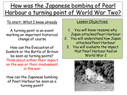 How was the Japanese bombing of Pearl Harbour a turning point of World ...