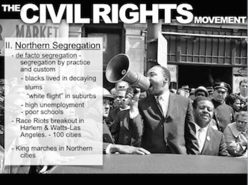 Civil Rights Movement Unit - PPTs w/Video Links, Primary Source Docs ...