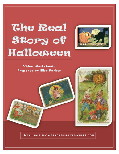 The Real Story of Halloween -- Video Quiz Worksheet - -PDF VERSION ...