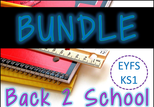Back to School Bundle for EYFS / KS1 | Teaching Resources