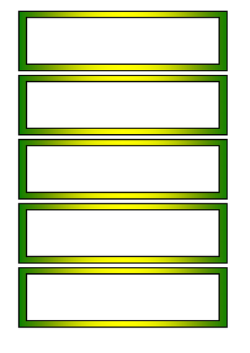 Tray and Peg Labels by ResourceCentre - Teaching Resources - TES