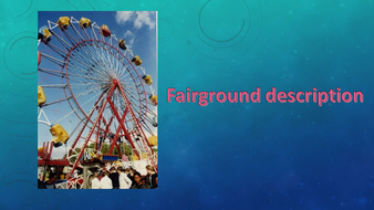 Fairground Description - Writing | Teaching Resources
