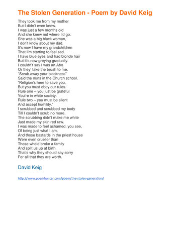 Indigenous Australian Poems by lrigb4 - Teaching Resources - TES