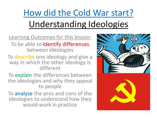 Intro to the Ideologies of the Cold War: Communism and Capitalism by ...