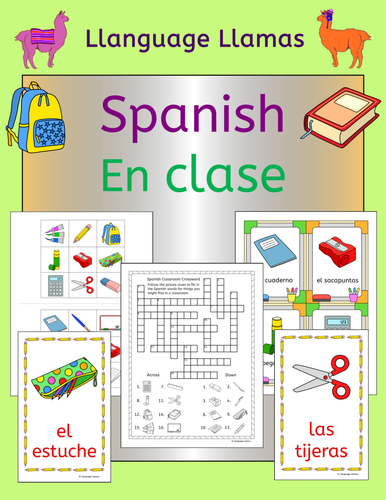 Spanish Topic Sets Bundle - clothing, beach, pets, colors, body, fruit ...