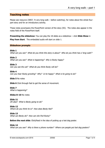 Lost Dog Walks Across America | Teaching Resources