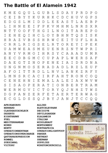 Famous Battles of World War Two Word Search Pack | Teaching Resources
