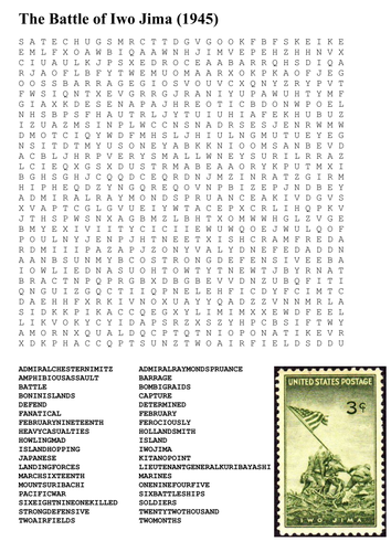 Famous Battles of World War Two Word Search Pack | Teaching Resources