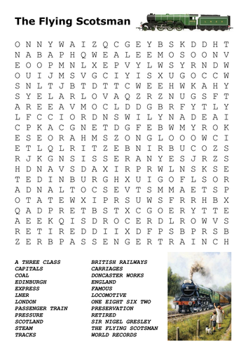 Scotland Word Search Pack | Teaching Resources
