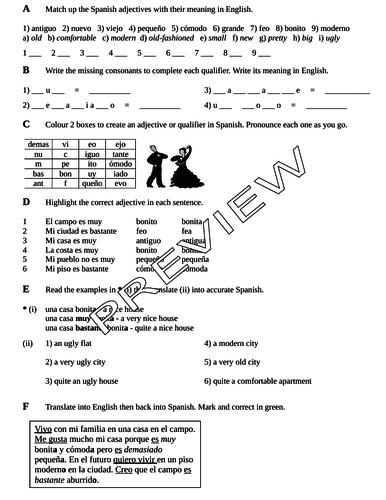 ¿Cómo es tu casa? Describing your house | Teaching Resources