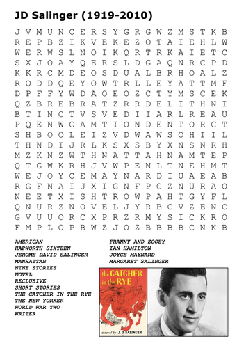 US Literature Word Search Pack | Teaching Resources