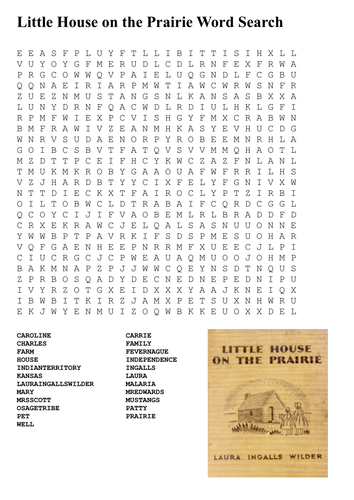 US Literature Word Search Pack | Teaching Resources