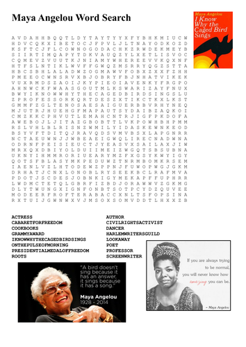 US Literature Word Search Pack | Teaching Resources