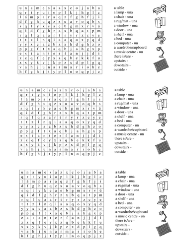 En mi dormitorio; Describing my bedroom by wylamuk - UK Teaching ...