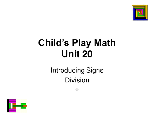 Child's Play Maths One - THE COMPLETE PACKAGE, | Teaching Resources