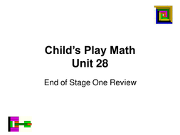 Child's Play Maths One - THE COMPLETE PACKAGE, | Teaching Resources