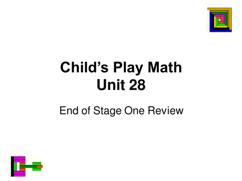 Child's Play Maths One - THE COMPLETE PACKAGE, | Teaching Resources