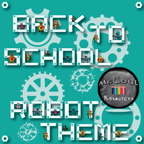 Robot Classroom Theme and Decoration | Teaching Resources