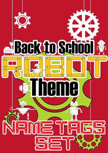 Robot Classroom Theme and Decoration | Teaching Resources