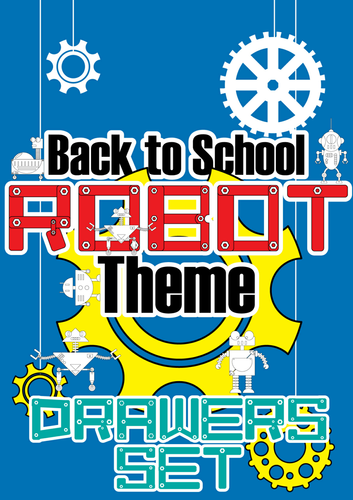 Robot Classroom Theme and Decoration | Teaching Resources
