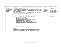 Ancient Greek Artefacts and Building KS2 Lesson Plan and Worksheet ...
