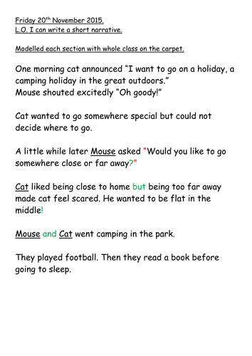 Full unit - Stories with familiar settings Year 1 planning 3 weeks ...