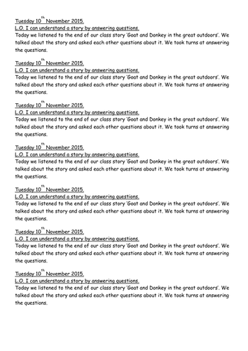 Full unit - Stories with familiar settings Year 1 planning 3 weeks ...