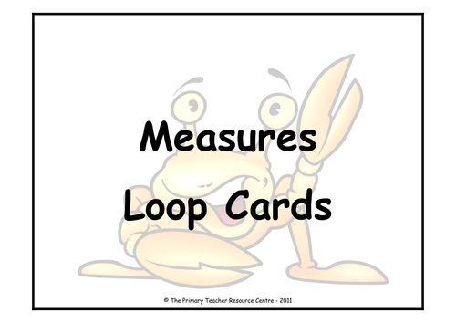 Loop Card Bundle | Teaching Resources