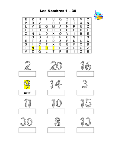 Numbers 1-70 practice by wylamuk - Teaching Resources - TES