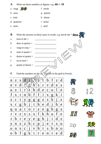 numbers-1-70-practice-teaching-resources
