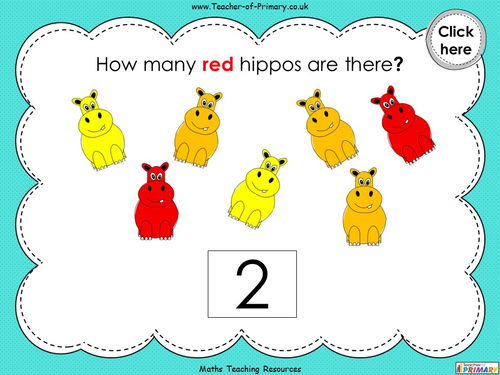 Counting Hippos - EYFS | Teaching Resources