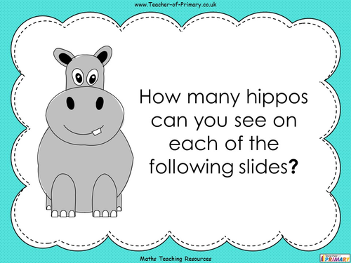 Counting Hippos - EYFS | Teaching Resources