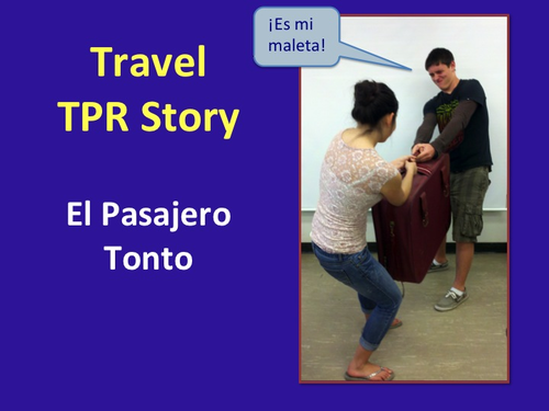 Spanish Travel TPR Story Present and Preterite | Teaching Resources