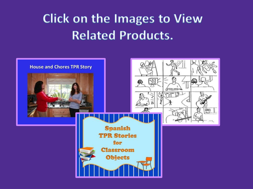 Spanish Travel TPR Story Present and Preterite | Teaching Resources