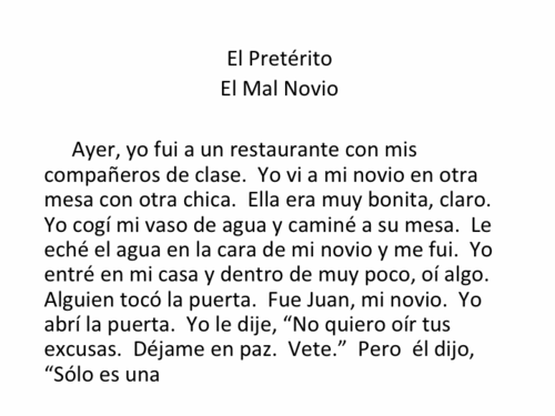 Preterite Practice- TPR Stories in Spanish | Teaching Resources