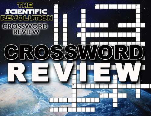 Scientific Revolution Crossword Puzzle Review | Teaching Resources