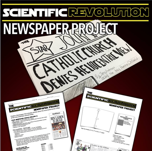 Scientific Revolution Newspaper Project | Teaching Resources