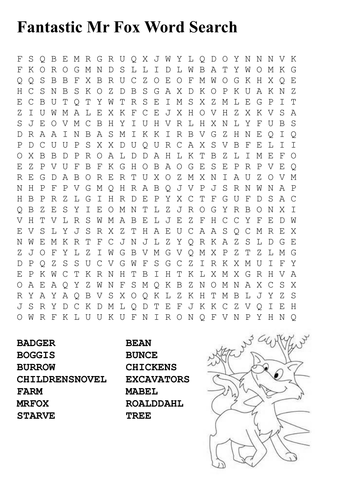 Roald Dahl Word Search Pack | Teaching Resources