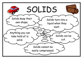 Solid, Liquid and Gases Display Posters | Teaching Resources