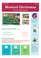 Musical Christmas Interactive Music Games and Activities | Teaching ...