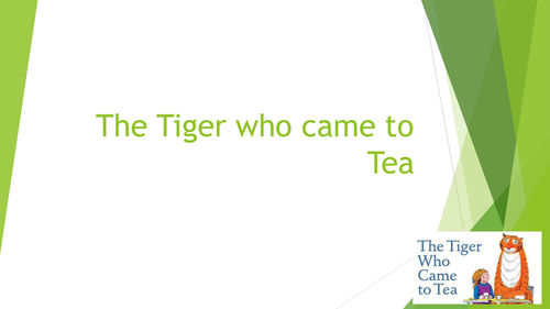 Year 2 Tiger Who Came to Tea Writing 2 Lesson Plans - Stories in ...