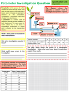 KS4 AQA GCSE Biology (Science) Transport in Plants Lesson & Activities ...