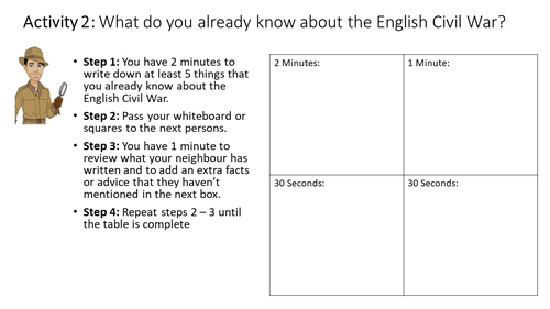 Causes of the English Civil War Card Sort | Teaching Resources