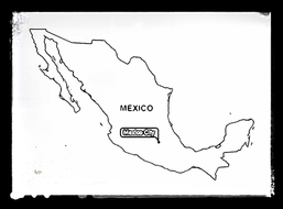 Map of Mexico - Colouring Sheet | Teaching Resources